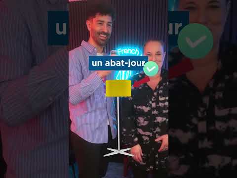 French words that start with an 'A' - Play along!