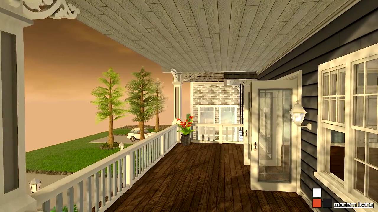 The Crescent Estate  (A Second Life Prefab Home)
