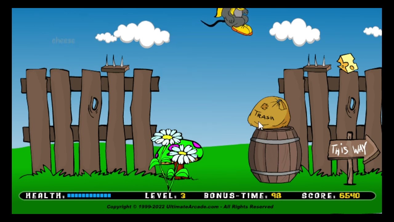 Cheese Hunt Flash Game Playthrough