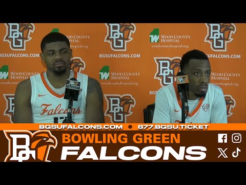 BG MBB : Rashaun Agee and Trey Thomas Postgame 2.27
