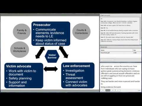 Stalking: Know It, Name It, STOP IT Webinar (1/19)