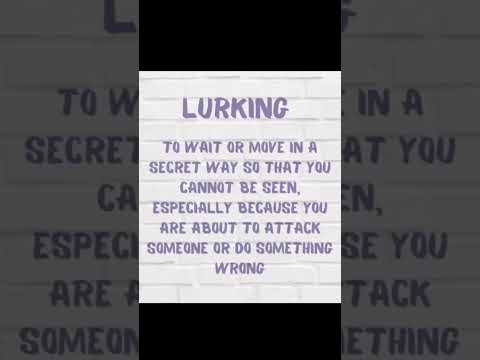 Lurking #lurking #secret #attack #quote #meaning #dictionary #wait #design #wrong #wonderwisdomin