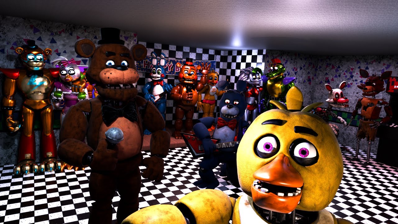MY BEST VIDEO IN 2025 [FNAF/SFM/BLENDER/COMPILATION]