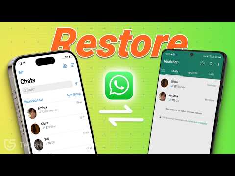 [ Free ] How to Restore WhatsApp Backup From Google Drive to iPhone 2025