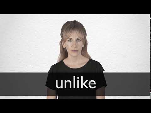 UNLIKE definition and meaning | Collins English Dictionary