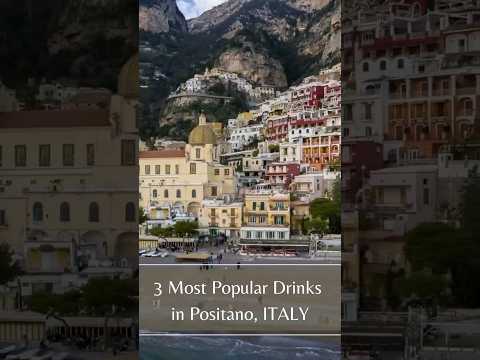 Uncovering Italy's Best-Kept Secret: What Are the Top 3 Drinks of Positano? #shorts #travelshorts