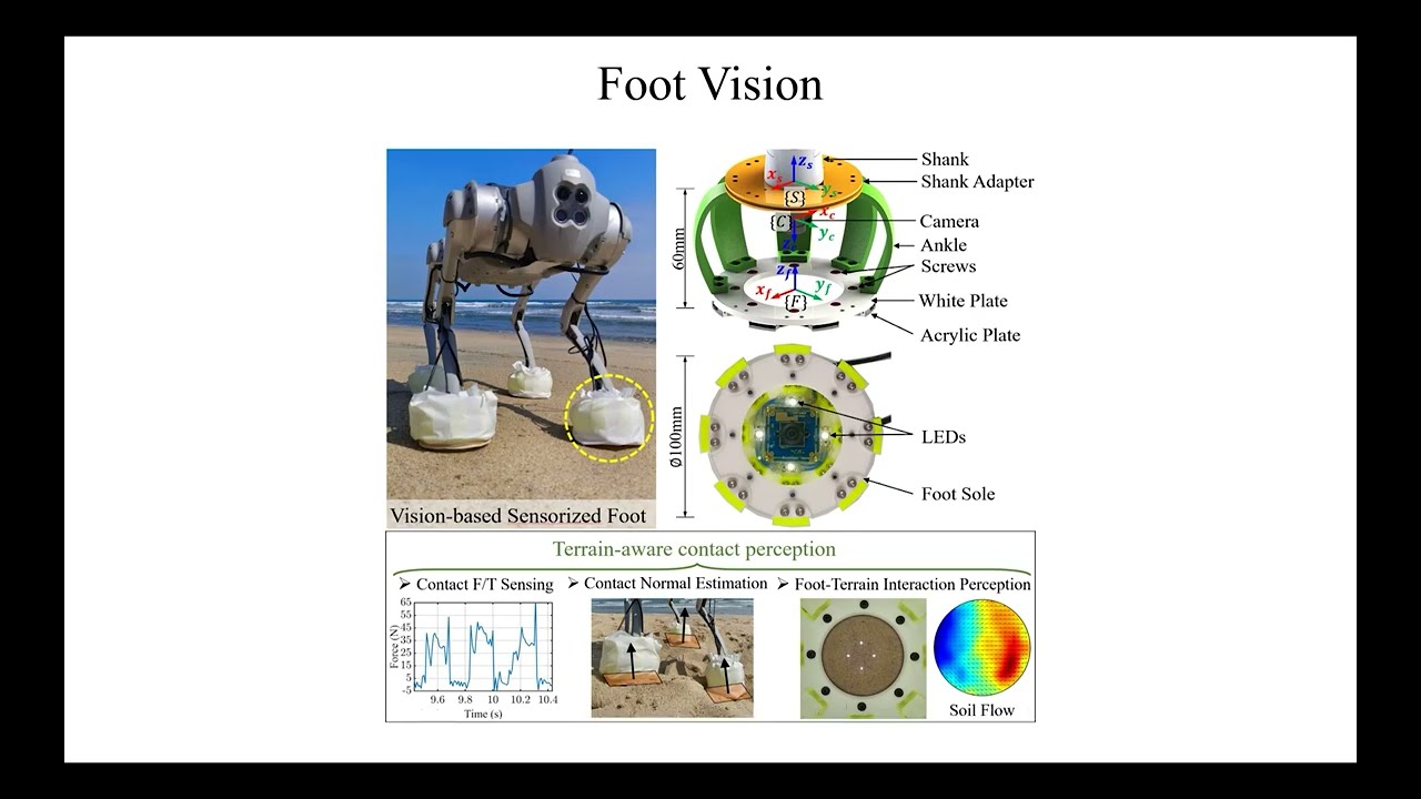 [RAL 2024] Foot Vision: A Vision-Based Multi-Functional Sensorized Foot for Quadruped Robots