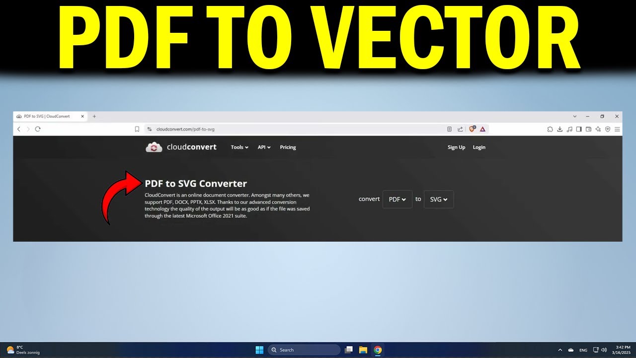 How To Convert a PDF To a Vector File