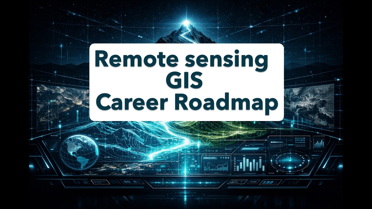 Remote sensing and GIS Career Roadmap 2026 | Skills, Salary & How to Get a Job Fast