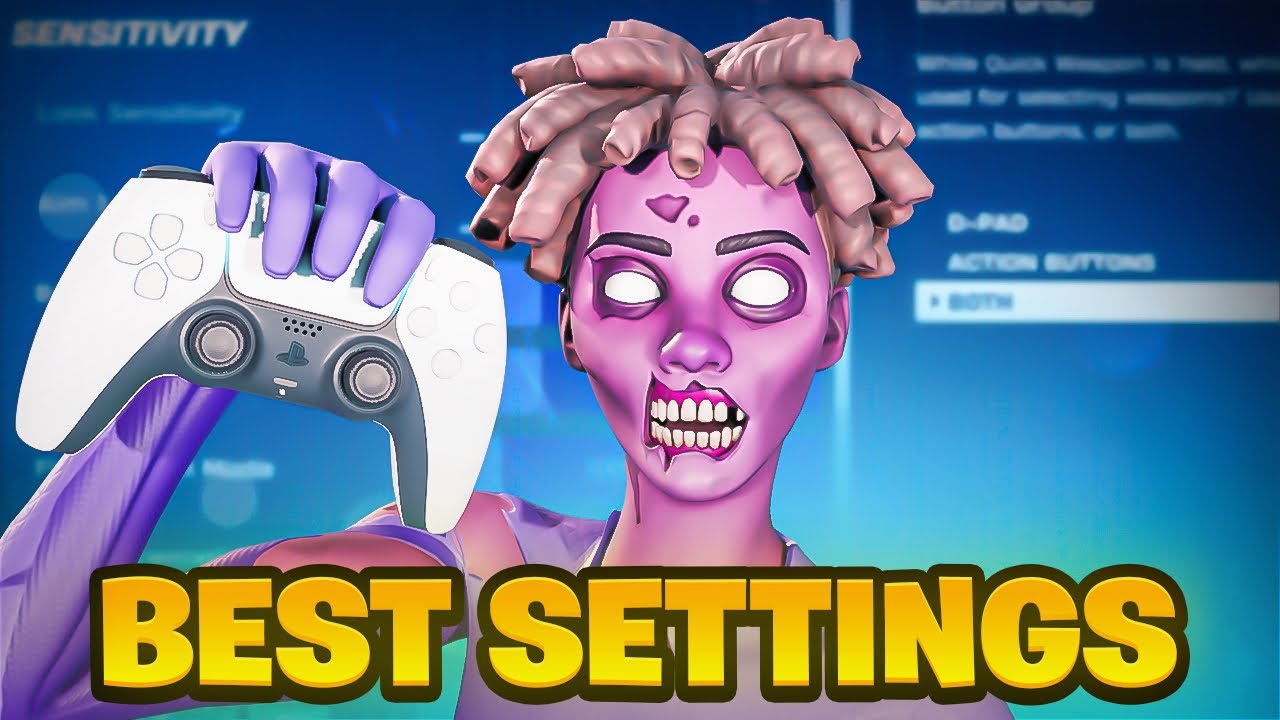 *NEW* Best Controller Settings + Sensitivity For Fortnite Chapter 7! (PS4/PS5/XBOX/PC)