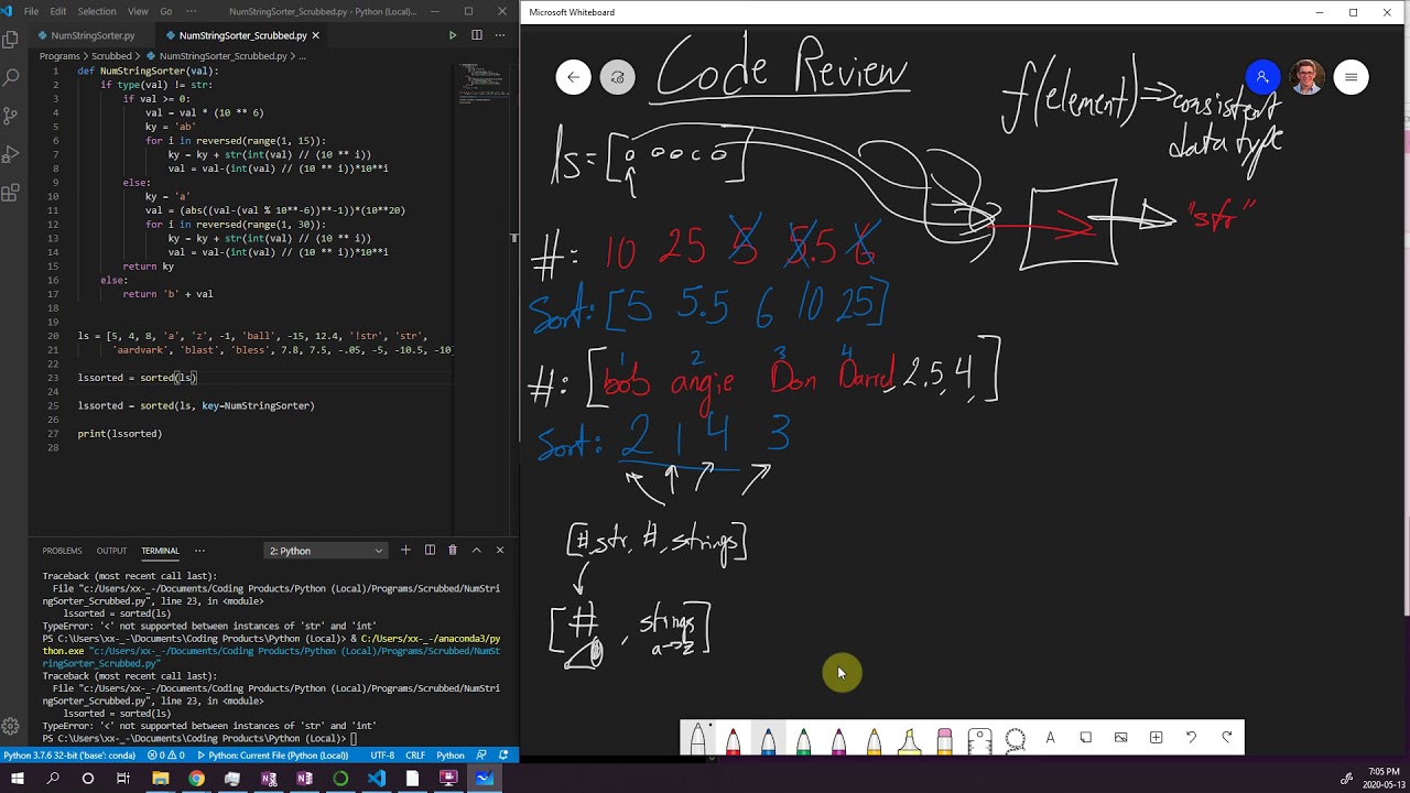 Multi-Type Sorting in Python