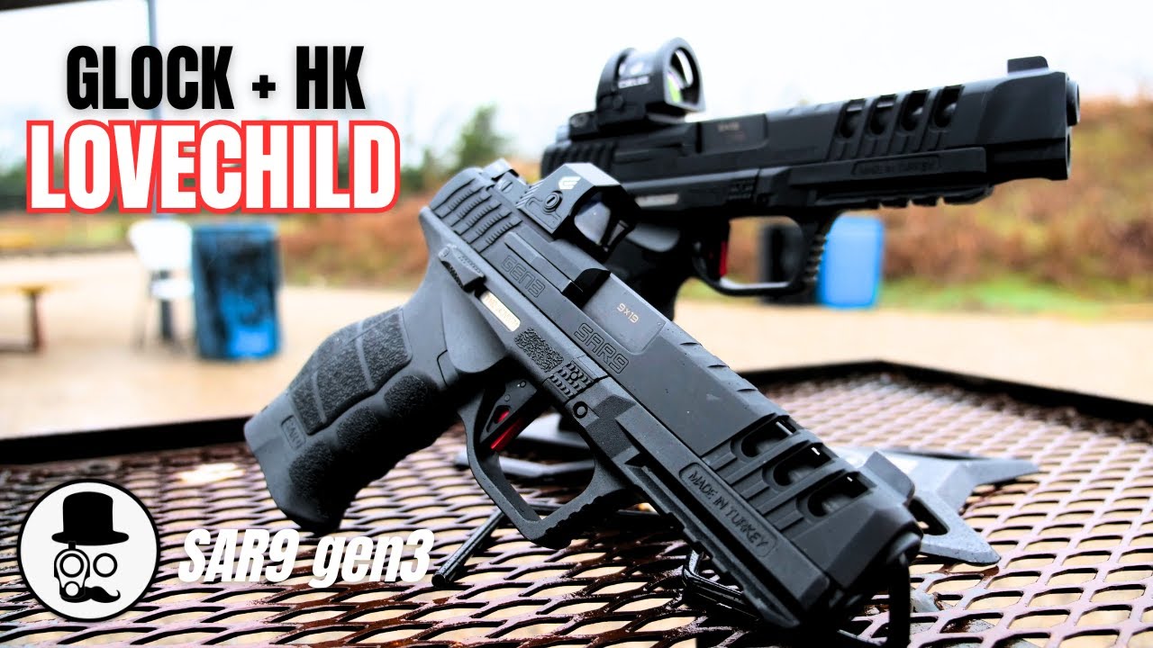 What if HK and Glock had a baby?  SAR9 gen 3 review