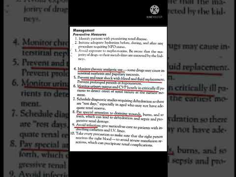Acute kidney injury (management)#shorts