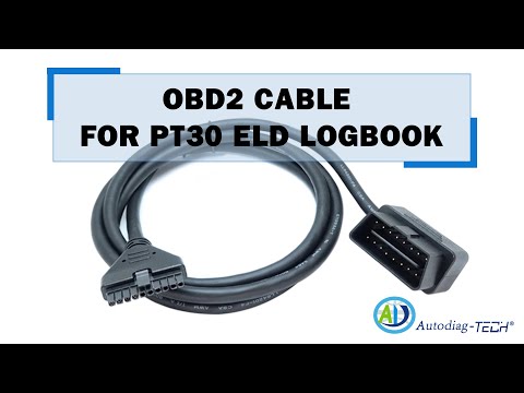 OBD2 Cable for PT30 ELD Logbook