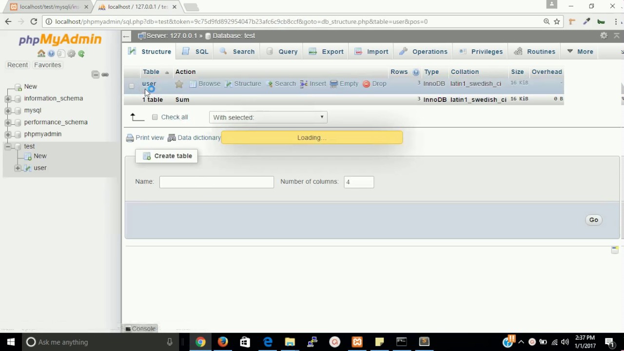insert in mysql with php  | php mysqli tutorial for beginners