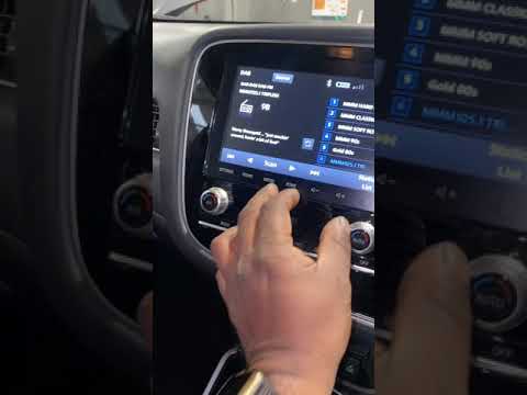 Mitsubishi Outlander 2020 hidden menu