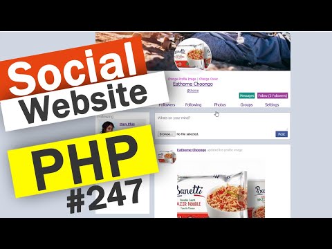 Learn Social Website from scratch Part 247 Remove group members | OOP PHP with MYSQL Database ...