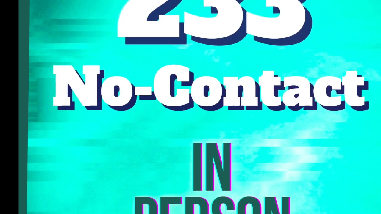 233 In Person No Contact Youth Group Games .PDF