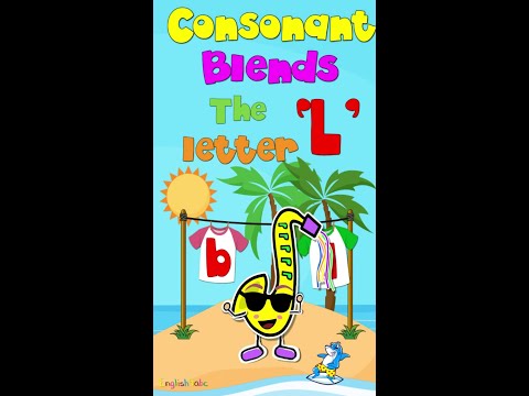 Consonant Blends / The Letter L / #Shorts
