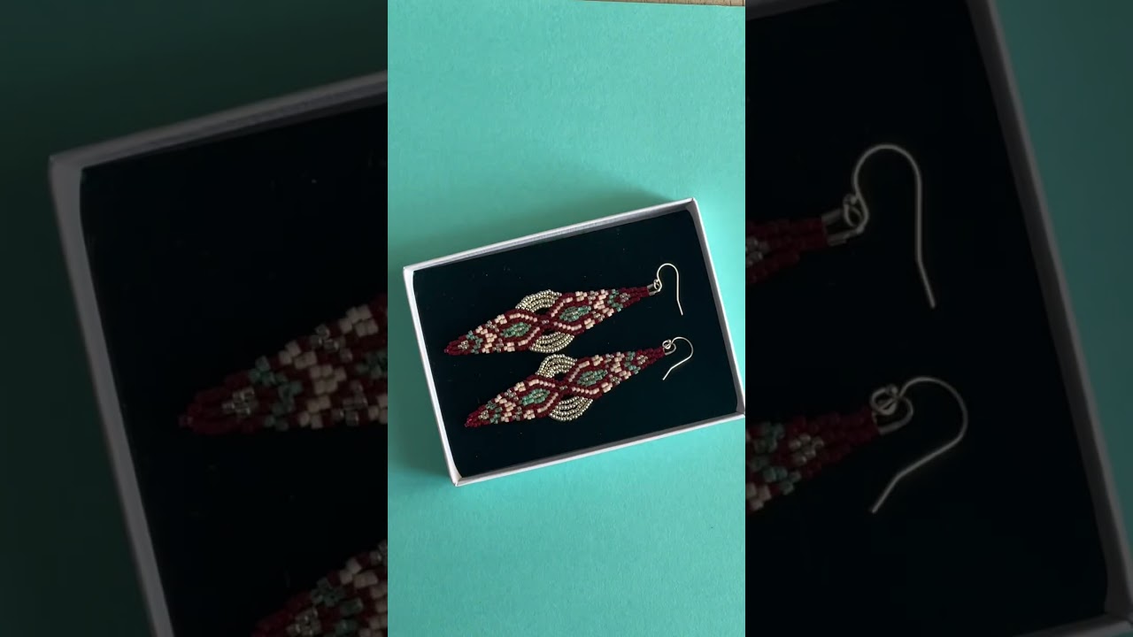 Beaded Earring Kits are now available in my shop for your summer beading FUN 🤩