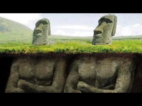 The Heads On Easter Island Have Bodies.
