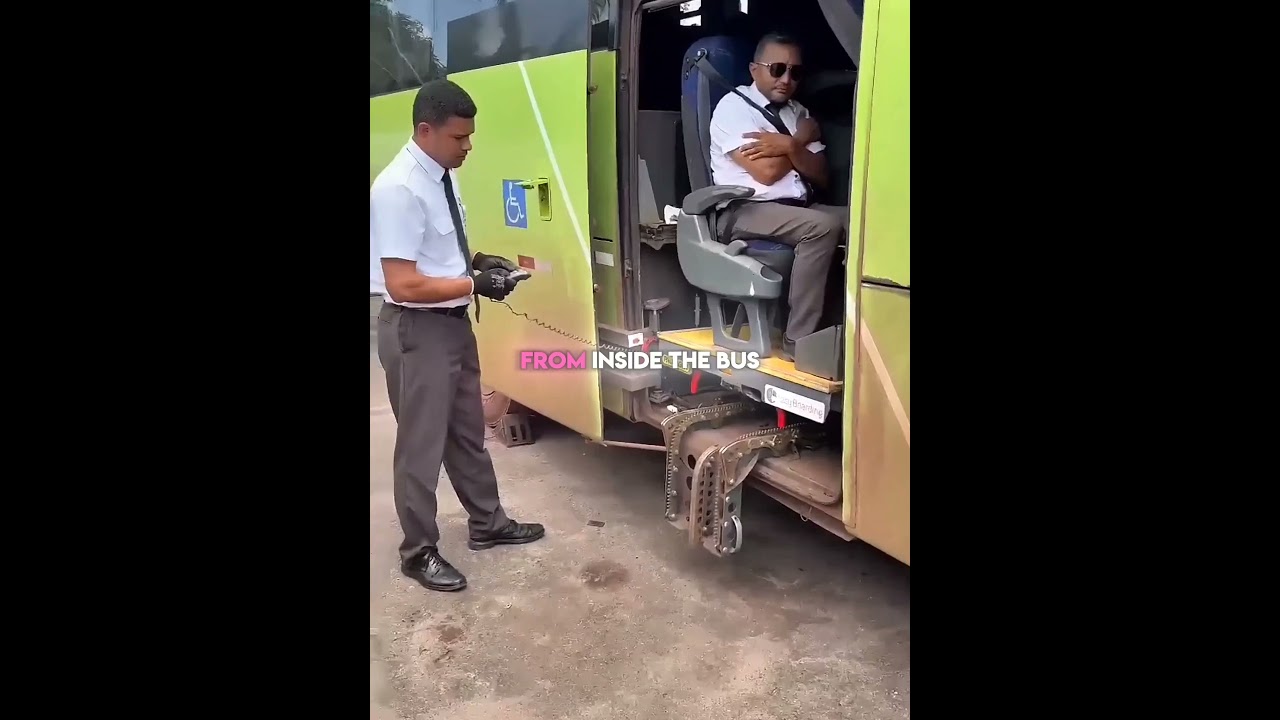 Hidden Bus Seat Surprise 😳🚌