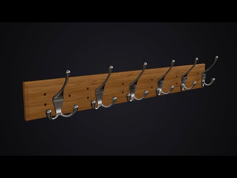 How to install our 6-Hook Coat Rack