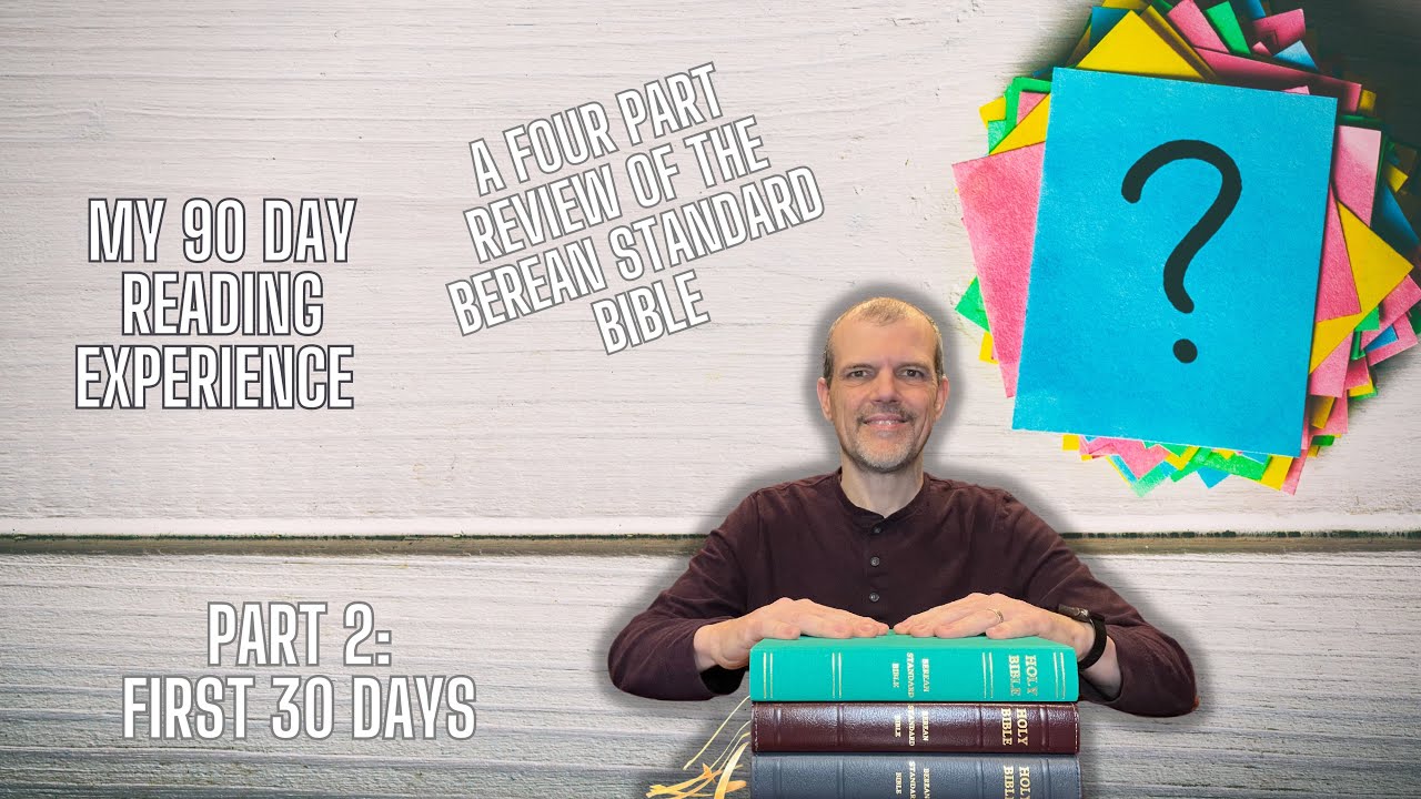 Reading the BSB in 90 Days - First 30 Days