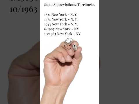 State Abbreviations - New York