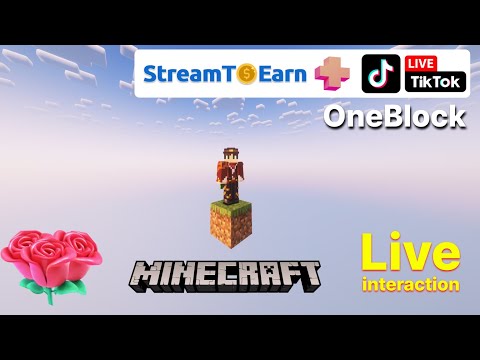 One Block Minecraft plugin for TikTok Live by Stream To Earn