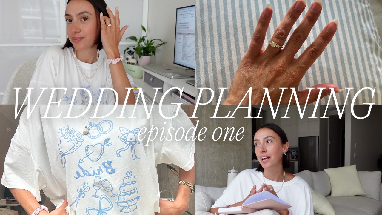 WEDDING SERIES  EP. 1 💍 planning my dream wedding on a budget, where to start, *$15k budget*