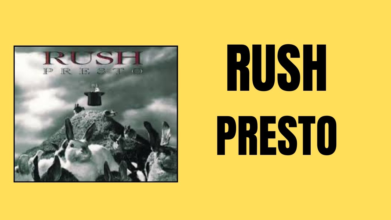 CLASSIC ALBUM  -  Rush  -  “Presto” (Album Review)