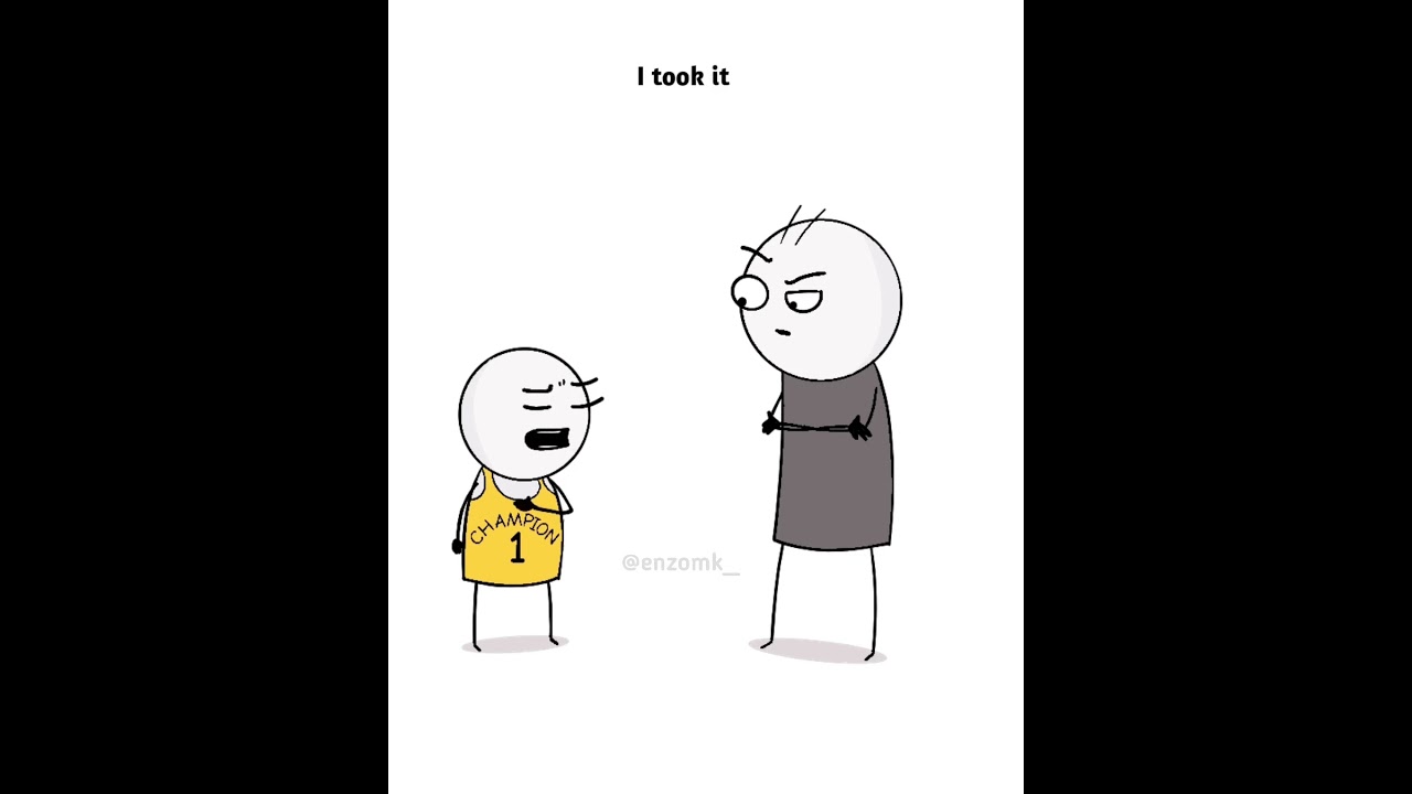 Champ not playing around 😂😂