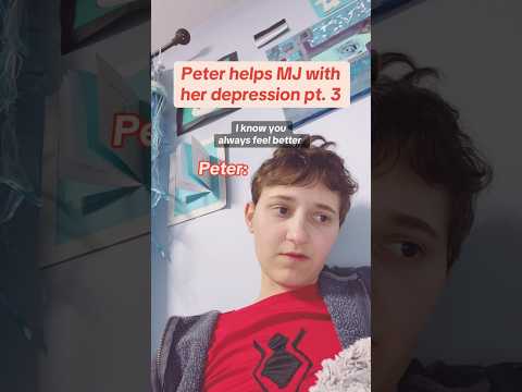 Depression sucks #spiderman #depression #peterparker #mcu