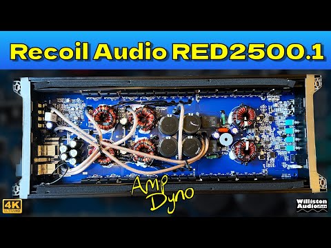 Recoil Audio RED2500.1 2500W Subwoofer Amp Dyno Test