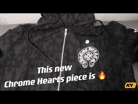 Chrome Hearts Newest Released All Over Cross Zip Up Hoodie Review and Size Guide