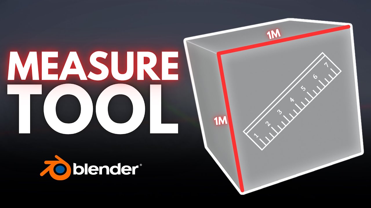 Learn the Measure Tool in Blender!