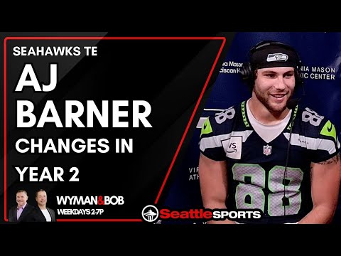 #Seahawks TE AJ Barner Looking Ahead to '25 | #SeattleSports