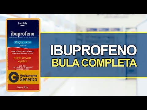 Confira a bula completa do IBUPROFENO - Bula Simples