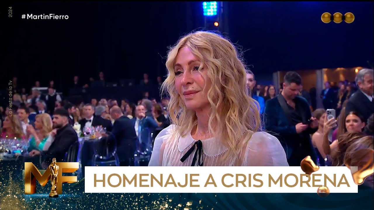 El emotivo homenaje a Cris Morena en los #MF2024 | Pablo Layús