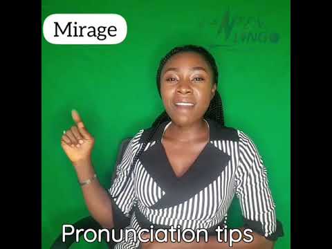 Pronunciation tips on words that end with letters 'ge'.