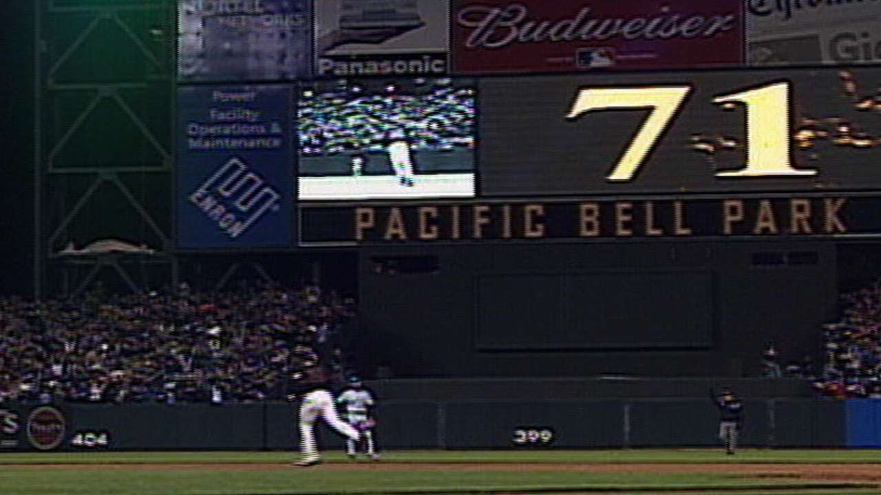 Bonds hits #71