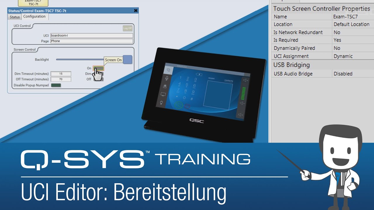 Q-SYS Level One Training  |  UCI Deployment (DE)