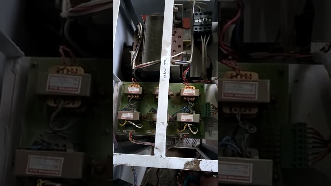 three phase voltage stabilizer #shorts #threephase#stabilizer #threephasestabilizer#ytshorts