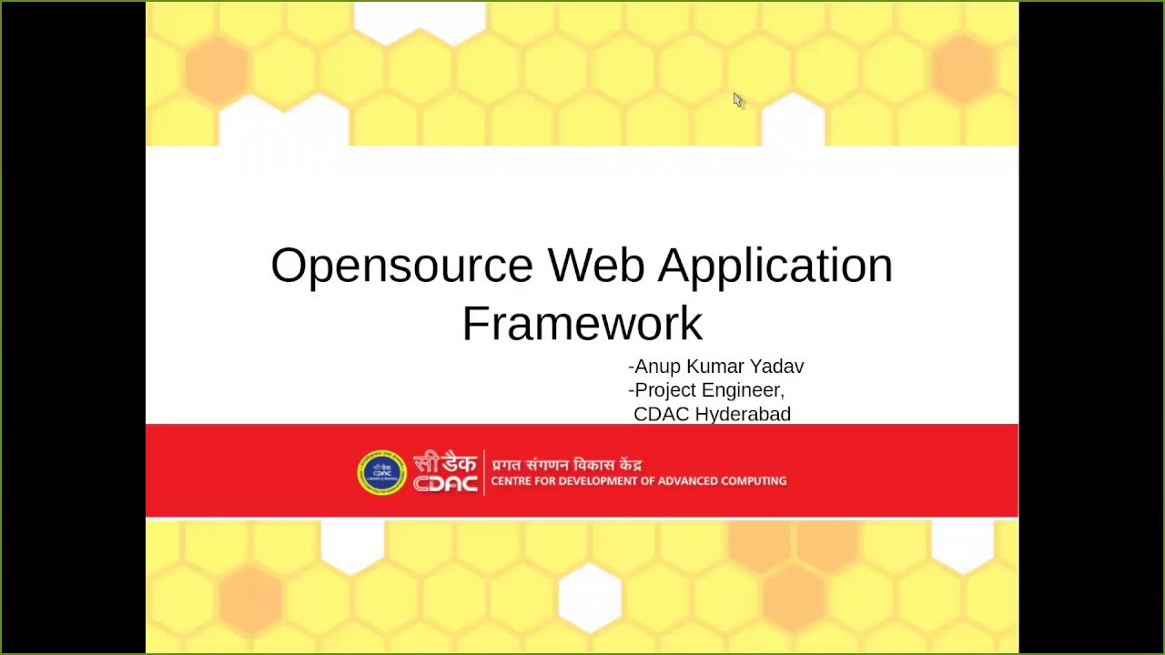 Opensource Web Application Framework