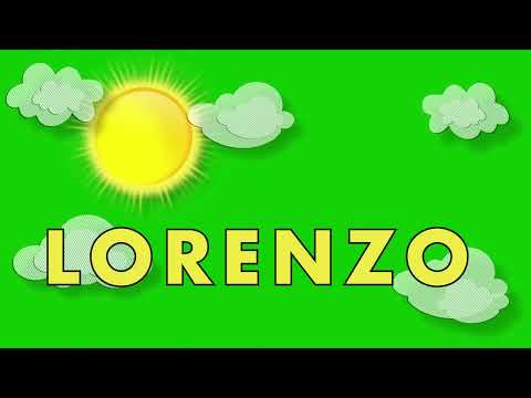 Spell Lorenzo | With A Song | Helps Kids Learn to Spell Their Name | Brainsprays.com