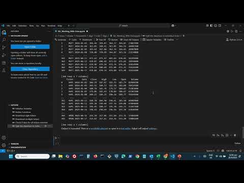 Download multiple stocks data with Python thru Yahoo finance and ...