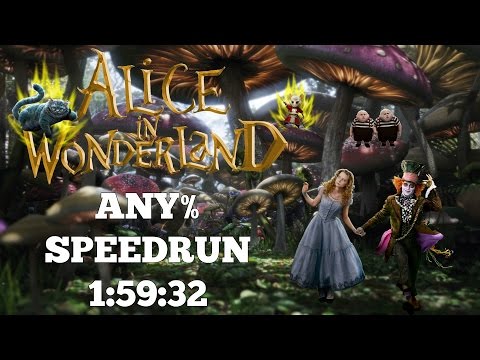 Disney's Alice In Wonderland| PC | Any% Speedrun | 1:59:32 | W/Loads