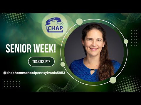 CWC281: Senior Week - How to Build a Transcript