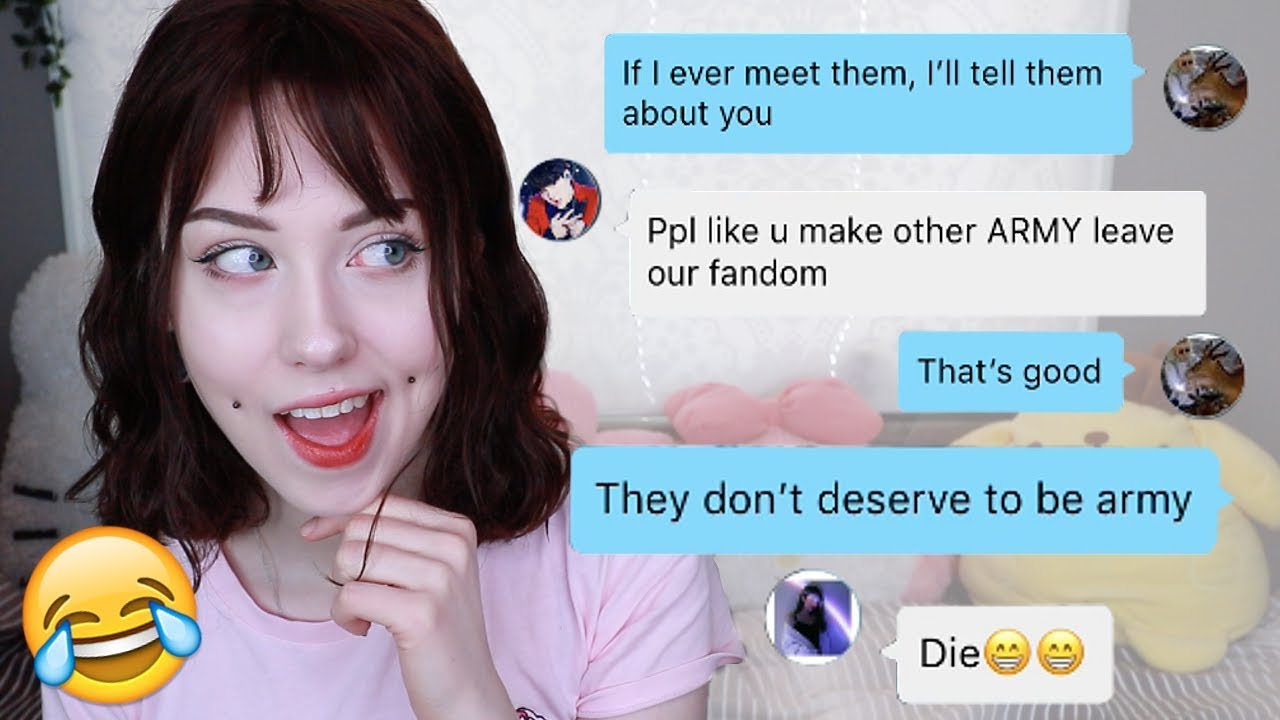 Trolling KOREABOOS on Amino ｡.｡:+*  ( BTS ARMY )